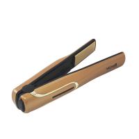 China Roll Straight Dual Ceramic Hair Straightening Iron with 2200mah Battery Cell for sale