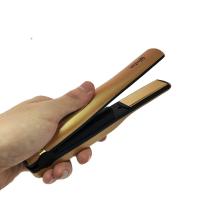 China Roll Straight Dual Ceramic Hair Straightening Iron with 2200mah Battery Cell for sale