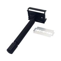 China Manual adjustment of imported stainless steel blade double side safety razor for sale