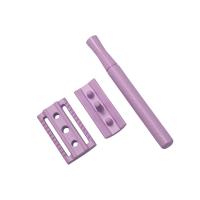 China Customized Logo Worldwide Delivery Shaving Razor for Hair Cutting Double Sides for sale