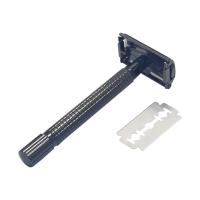 China Manual adjustment of imported stainless steel blade double side safety razor head shaving razor for sale