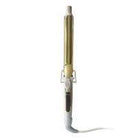 China Golden Hair Curling Iron with Negative Ion and Antiscalding Features for sale