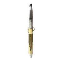 China LCD Intelligent Control Hair Curling Iron Golden Color with Negative Ion Technology and International Voltage for sale