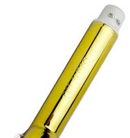 China LCD Intelligent Control Hair Curling Iron Golden Color with Negative Ion Technology and International Voltage for sale