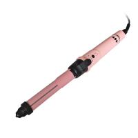 China Liquid crystal intelligent control automatic rotating curling iron, dry and wet hair with environmentally friendly alloy for sale