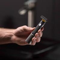 China Aluminum Alloy Cutter Head Hair Beard Trimmer Washable Cutter Head 60+ Minutes Runtime for sale