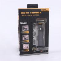 China Aluminum Alloy Cutter Head Hair Beard Trimmer Washable Cutter Head 60+ Minutes Runtime for sale