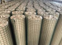 China 1/2 Inch Green Pvc Coated Wire Mesh Galvanized Hardware Cloth 4ft X 100 Ft for sale