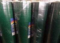 China Garden Fence And Cages Plastic Coated Wire Mesh 0.5mm Diameter for sale
