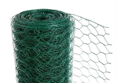 China 6 Ft X 100 Ft Poultry Netting Pvc Coated Hexagonal Wire Mesh 20 Gauge Double Twisted for sale