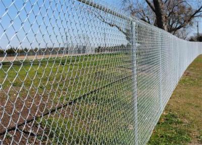 China 6 Ft High Chain Link Fence Mesh Hot Dipped Galvanized 2