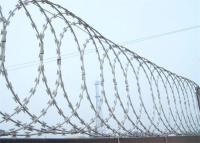 China Heavy Duty Zinc Coating Bto-12 Razor Barbed Wire Anti Climb Blade For Prison for sale