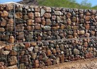 China 2x1x1m Hot Dipped Galvanized Welded Gabion Mesh Basket For Retaining Wall for sale