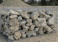 China 1mx1mx1m Welded Wire Gabion Cage Heavy Duty Galvanized for sale