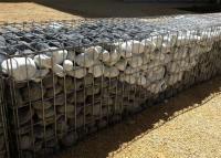 China Galfan Galvanized Welded Construction Wall Gabion Mesh Baskets Easy Installation for sale