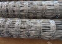 China Farm And Field Galvanized Hinge Joint Wire Mesh Livestock Cattle Metal Steel 15 Gauge for sale