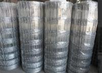 China 1.2m High Cattle Sheep Woven Wire Mesh Fence Galvanized Hinge Joint For Field Farm for sale