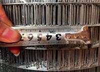 China 25 X 12mm 16 Gauge Welded Wire Mesh Rolls Concrete Reinforcement Wire 4ft X 30m for sale