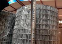 China 6X100Ft 16 Gauge Welded Wire Fence Roll 0.5in Hole Rolled Welded Wire Fencing for sale