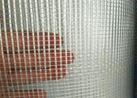 China 110g 10x10mm Orange Color Fiberglass Mesh With Glass Coating For Wall Material for sale