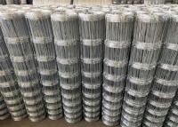 China 8Ft 100m Hot Dip Galvanized Hinge Joint Wire Mesh For Livestock for sale