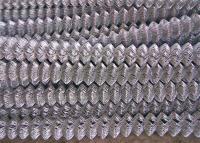 China 6Ft 8Ft 15m Green Coated Chain Link Fence Zinc Coated  Cyclone Chain Mesh Fencing for sale