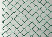 China Plastic Coated Chain Link Fence Mesh Fencing 50 X 50mm 1.5m for sale