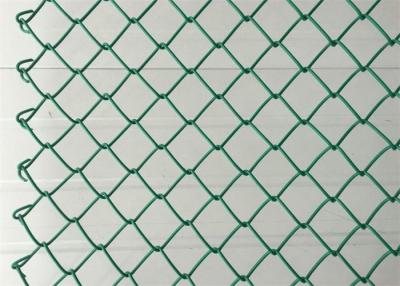 China Plastic Coated Chain Link Fence Mesh Fencing 50 X 50mm 1.5m for sale