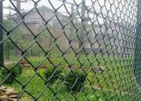China Plastic Coated Chain Link Fence Mesh Fencing 50 X 50mm 1.5m for sale