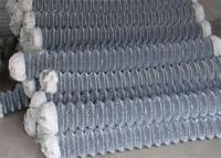 China 2.5mm 2in Hole Galvanised Mesh Fencing Panels Cyclon Chain Link Fencing 2m High for sale