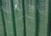 China 0.5in Green Pvc Coated Chicken Wire Fence 4ft X 100 Ft Poultry Netting for sale