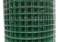 China 3X 50Ft 1.5in PVC Coated Welded Wire Mesh Galvanized Hardware Cloth Plant Cage for sale