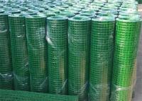 China Green Pvc Coated  Welded Wire Mesh Rolled Garden Fencing 1/4 Inch Hardware Cloth for sale