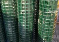 China 1in 1.2 M Garden Hutch PVC Coated Welded Wire Mesh 30m Chicken Wire Rabbit Fence for sale