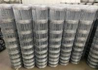 China 1.5m X 50m Outdoor Hinge Joint Farm Fencing Wire Mesh Steel Cattle Fence Mesh for sale