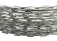 China 450mm Coil Razor Barbed Wire Cbt 60 Cbt 65 Concertina Razor Barbed Tape for sale
