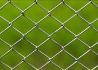 China 60 X 60mm 30m Cyclone Chain Wire Fencing Pvc Coated Chain Link Mesh Fence for sale