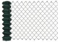 China 2in Sport Chain Link Fence Mesh Fabric PVC Coated Galvanised Diamond Mesh Fencing for sale