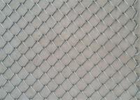 China 8FT 25m Diamond Chain Link Fence Mesh Fencing Hot Dipped Galvanized for sale