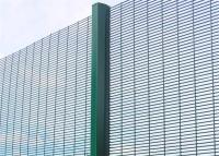 China 2.4m Anti Cut 5mm 358 Welded Mesh Fencing Anti Theft Welded Wire Fence for sale