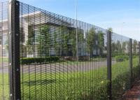 China 0.5 X 3in Powder Coated Welded Mesh Fencing Anti Climb 358 Weldmesh Security Fence for sale