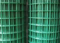 China Garden Protect Plastic Coated Weldmesh Green Color 2x2 for sale