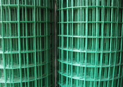 China Garden Protect Plastic Coated Weldmesh Green Color 2x2 for sale