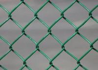 China 60 * 60mm Galvanized Pvc Coated Chain Link Mesh Garden Basketball Court for sale