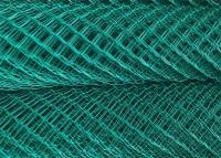 China 60 * 60mm Galvanized Pvc Coated Chain Link Mesh Garden Basketball Court for sale