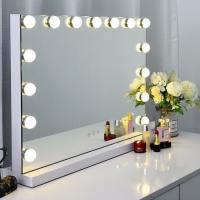 China OEM Led Large Hollywood Mirror For Cosmetics Vanity for sale