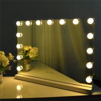 China OEM Led Large Hollywood Mirror For Cosmetics Vanity for sale