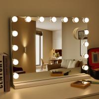 China OEM Led Large Hollywood Mirror For Cosmetics Vanity for sale