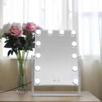 China Custom 10x Vanity Illuminated Hollywood Mirrors Rotating Dresser for sale