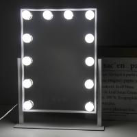 China Custom 10x Vanity Illuminated Hollywood Mirrors Rotating Dresser for sale